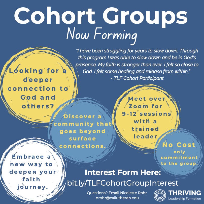 2024/2025 Cohort Groups At Large Cohort - Thriving Leadership Formation